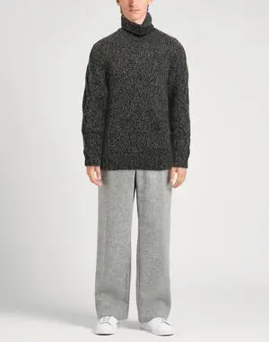 Alpha Studio Turtleneck Knit Top - Black