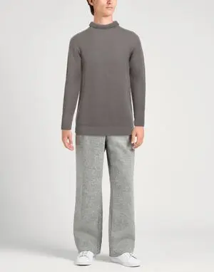 Barena Venezia Wool Turtleneck With Thumbhole Cuffs - Grey