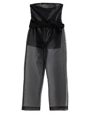 YLO VISIONARY CONCEPT Strapless Jumpsuit With Belt - Black