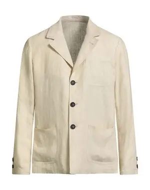 Massimo Alba Blazer Cream Size Linen