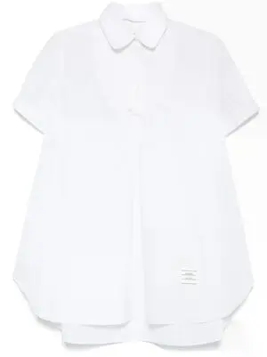 Thom Browne Bib-detail Poplin Tunic