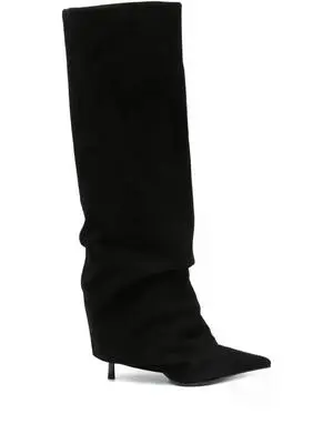 LE SILLA 80mm Andy Suede Knee High Boots