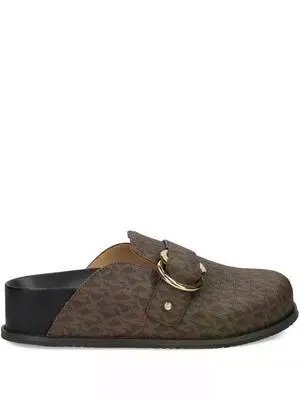 Michael Kors Jaden Monogram Mules