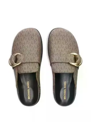 Michael Kors Jaden Monogram Mules