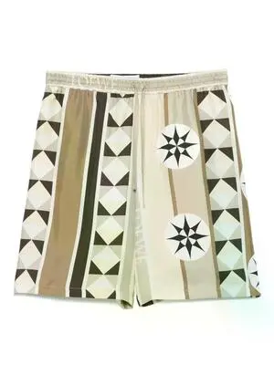 Loewe Graphic-print Shorts - Neutrals