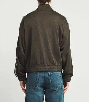 COLE BUXTON Metallic Glitter Track Jacket