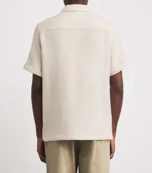 GOD'S TRUE CASHMERE Cashmere And Moonstone Shirt - Beige