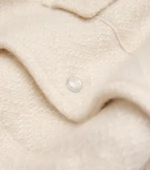 GOD'S TRUE CASHMERE Cashmere And Moonstone Shirt - Beige