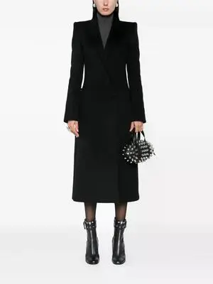 Alexander McQueen Stacked Shoulder Tailored Coat