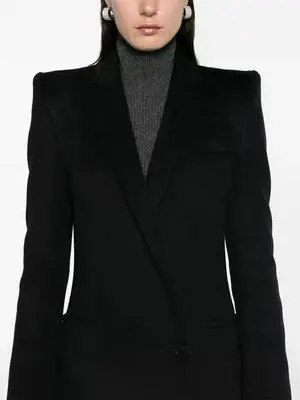 Alexander McQueen Stacked Shoulder Tailored Coat