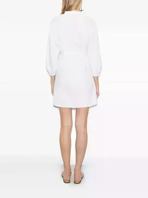 Tory Burch Collared Belted Shirt Dress
