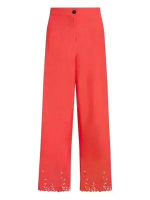Karl Lagerfeld Embroidered Pants For Women