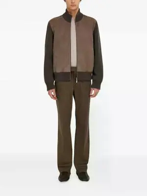FERRAGAMO Zip-up Bomber Jacket