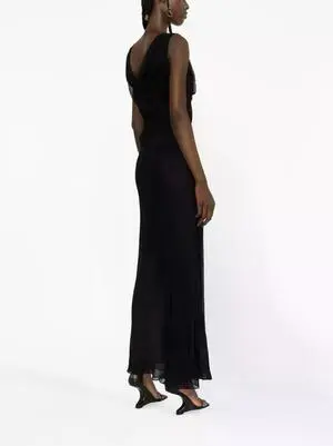 Christopher Esber Draped Silk Dress