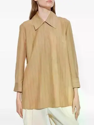 JIL SANDER Pinstriped Blouse