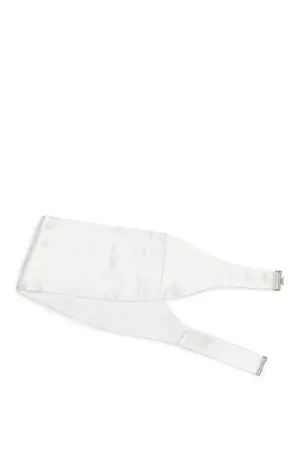 Brunello Cucinelli Cummerbund - White