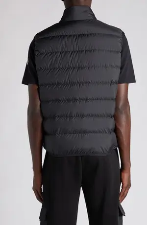 Moncler Contrin Down Puffer Vest - Black