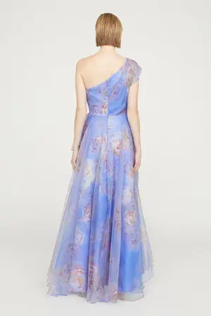 Theia Augusta One-shoulder Gown