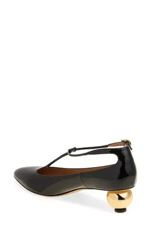 FERRAGAMO Tania T-strap Pointed Toe Pump
