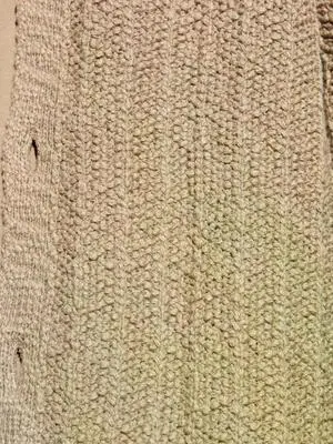 SAMSOE SAMSOE Rib-knit V-neck Cardigan - Neutrals