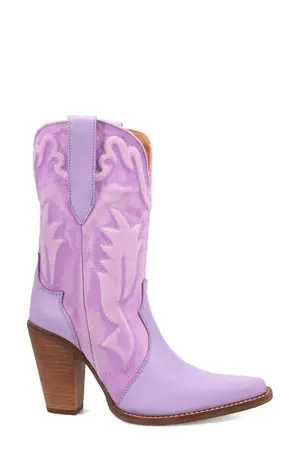 DINGO Tipsy Cowboy Boot - Lavender
