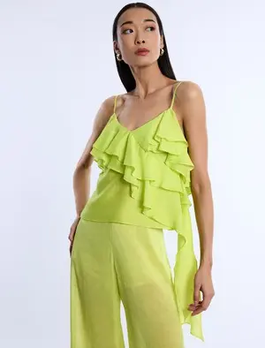 Bcbgmaxazria Flounce Cami