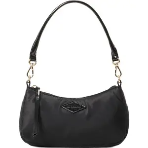 Mz Wallace Mini Chelsea Nylon Shoulder Bag - Black