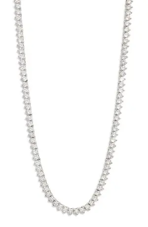 CHILD OF WILD Quinn Tennis Necklace - Silver