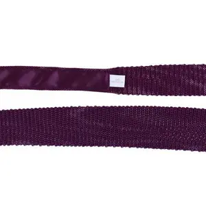 Trafalgar Zion Knit Silk Necktie - Purple