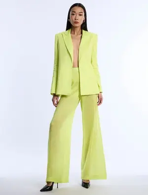 Bcbgmaxazria Textured Wide-leg Pant