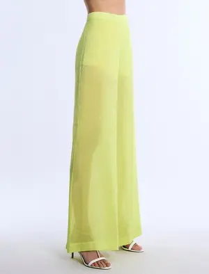 Bcbgmaxazria Textured Wide-leg Pant