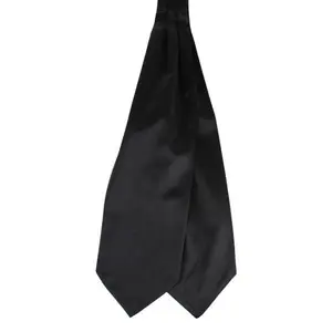 Trafalgar Grant Silk Ascot - Black