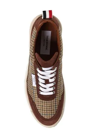 Thom Browne Alumni Gunclub Check Trainer Sneaker