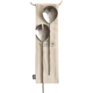 THE COLLECTIVE HOME Forge Pewter Salad Serversset Of 2 - Gray
