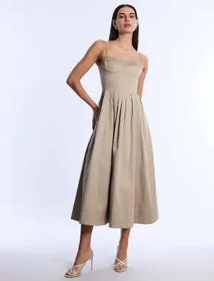 Bcbgmaxazria Paneled Day Dresses