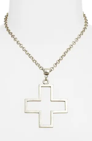 CHILD OF WILD Madonna Cross Chain Necklace