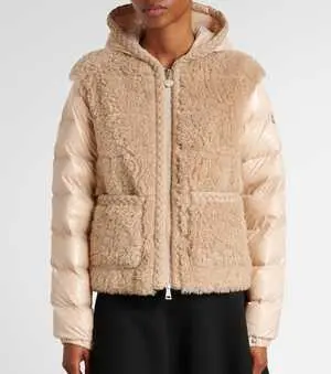Moncler Plantay Down Jacket - Beige