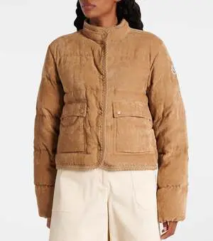 Moncler Essarts Down Jacket - Beige