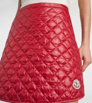 Moncler Technical Mini Skirt - Red
