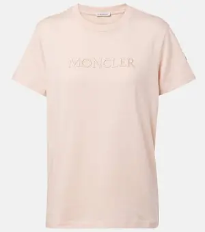 Moncler Drop Shoulder T-shirts For Women