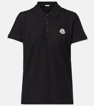 Moncler Color Blocked Polos For Men