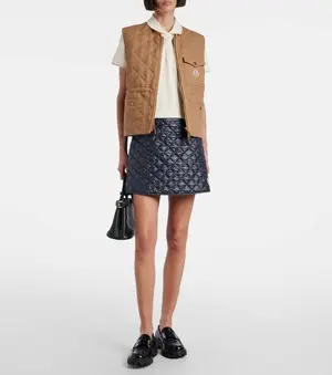Moncler Technical Miniskirt - Blue