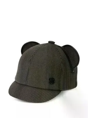 MAISON MICHEL Plaid Cap