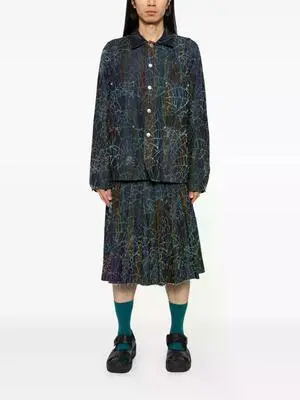 MASU All-over Graphic Print Shorts