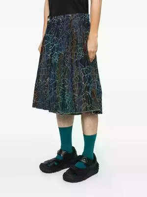 MASU All-over Graphic Print Shorts