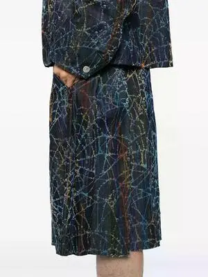 MASU All-over Graphic Print Shorts