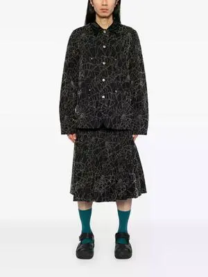 MASU Flocky-web Jacket - Black