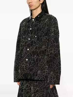 MASU Flocky-web Jacket - Black