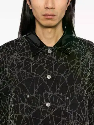 MASU Flocky-web Jacket - Black