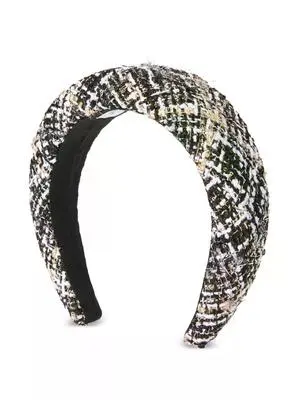 MAISON MICHEL Tweed Headband - Multi
